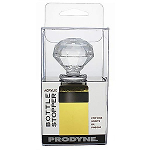 Prodyne Acrylic Diamond Faceted Bottle Stopper