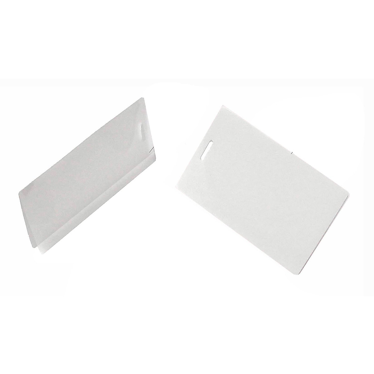 OLP Hot 10 Mil Luggage Tag Laminating Pouches With Slot (Pack of 500) 2-1/2 x 4-1/4 Clear