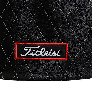 Titleist Jet Black Leather Driver Golf Club Headcover