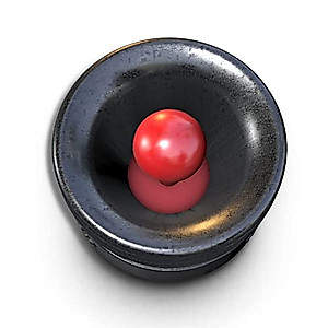 StudPoP "Original" Magnetic Stud Finder.Red.Find metal fasteners holding the wall board to the studs.1"diam moving magnet gives an audible click and a visual movement when fastener is found.