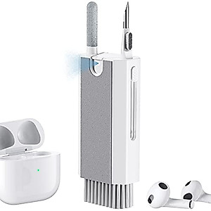 Cleaner Kit for Airpods Pro 1 2 3, Multi-Function [8 in 1] Cleaning Kit for Earphone, Smartphones, Tablets, Laptop, Keyboard Cleaning Tool for iPhone iPod