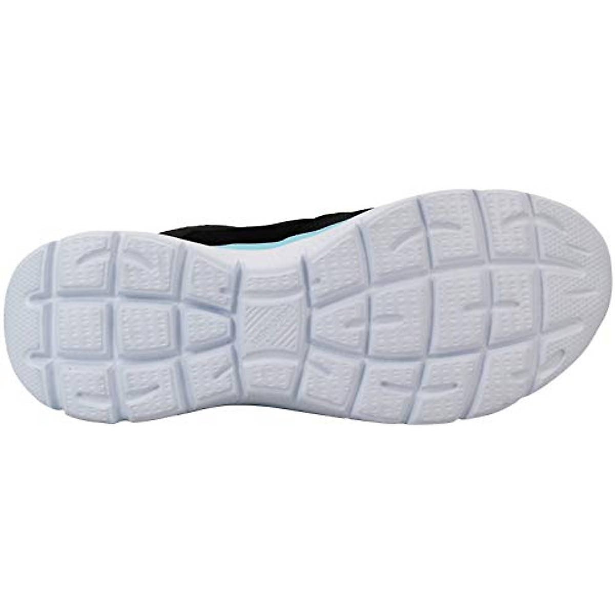 Skechers Women's Summit New World Black/Light Blue Sneaker 10 M US