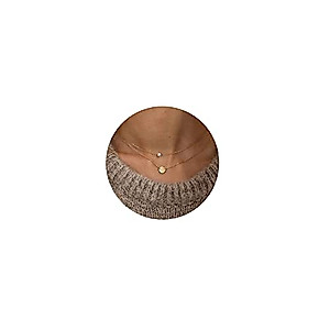 Tewiky Pearl Necklaces for Women, Dainty Gold Necklace 14k Gold Plated Single Pearl Necklace Simple Pearl Choker Necklaces for Women Trendy Cute Gold Necklace Jewelry for Women