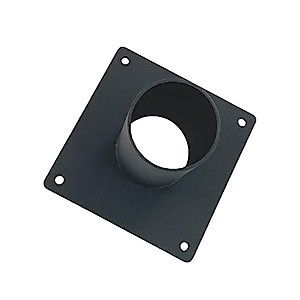 fqpvo Straight Arm Wall Mount Bracket for Slip Fit Lights (2 3/8inch), Slip Fitter Tenon Adaptor