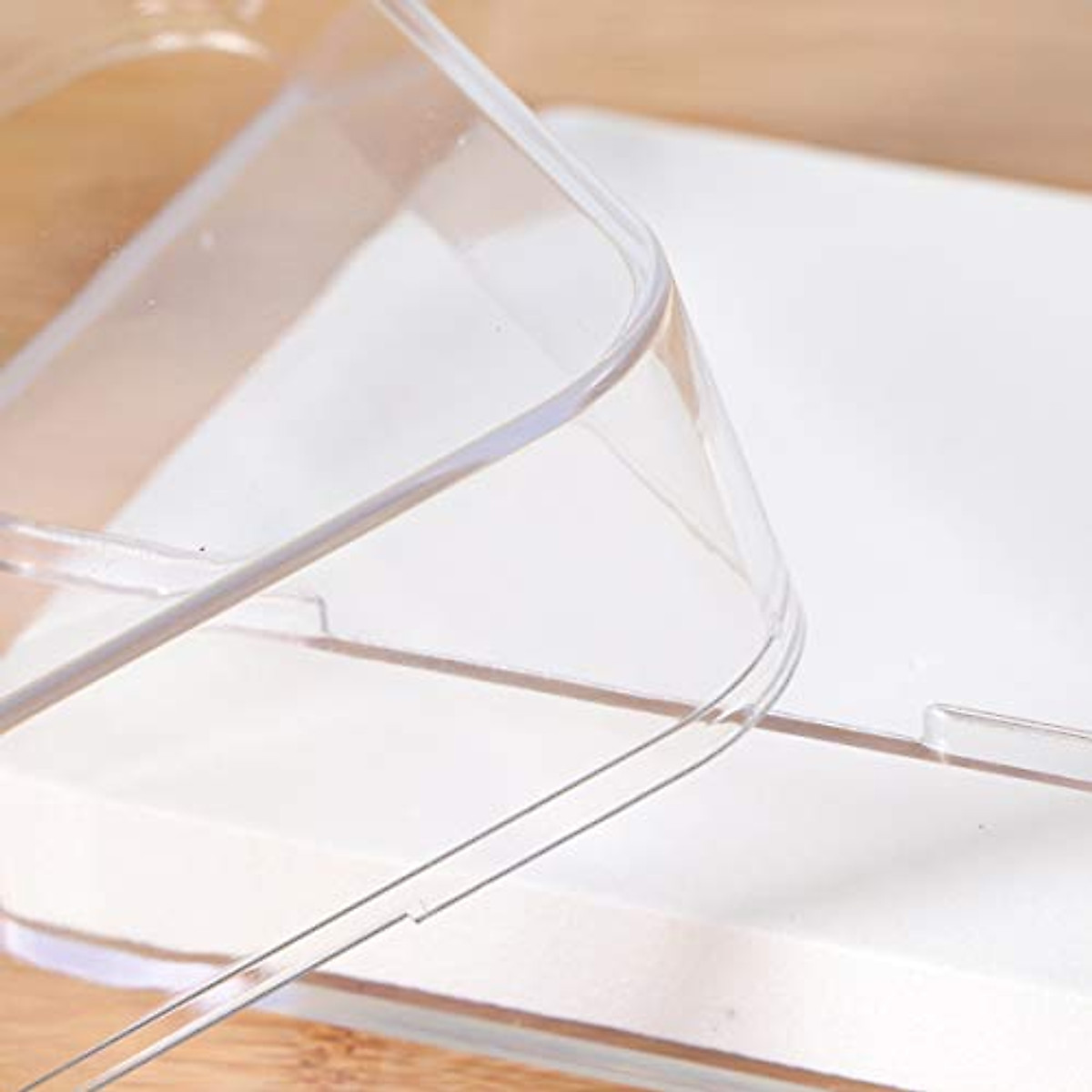 POPETPOP Display Case- Transparent Display Box with EVA Foam Board, Storage Box for Specimen Display & Collectibles