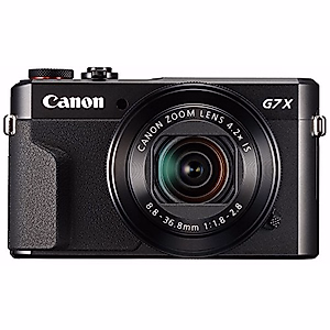 Canon PowerShot G7 X Mark II Digital Camera w/ 1 Inch Sensor and tilt LCD screen - Wi-Fi & NFC Enabled with Canon Battery Pack