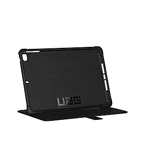 UAG Folio iPad Mini (5th Gen, 2019) Case Metropolis Feather-Light Rugged [Black] Military Drop Tested iPad Cover with Apple Pencil Holder