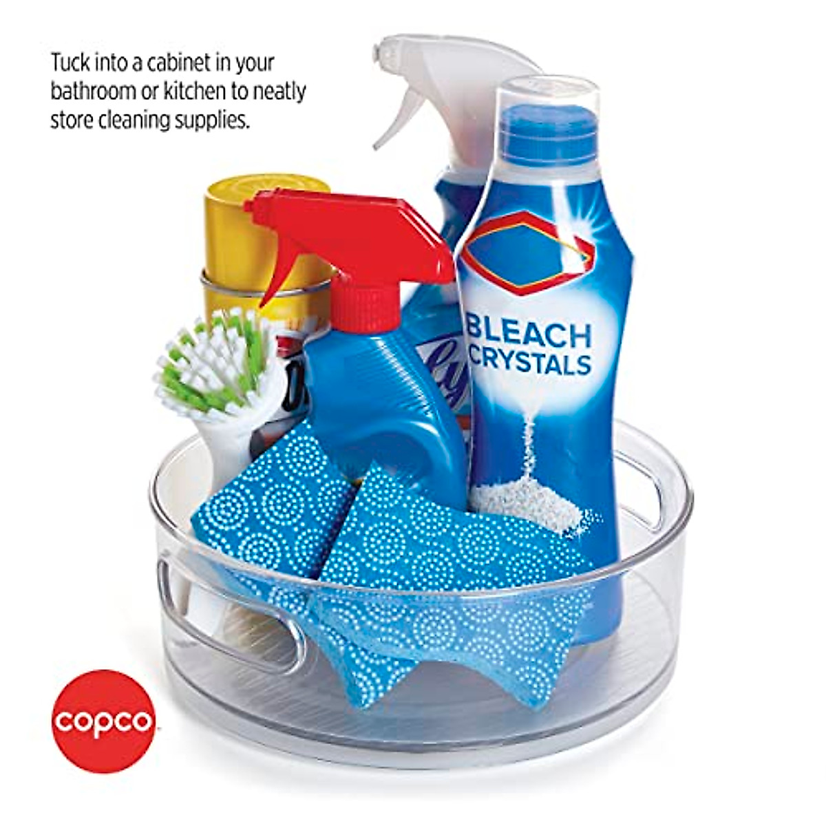 Copco Rotating Storage Turntable, 10 Inch, Clear