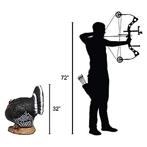 DELTA McKENZIE Strutting 3D Turkey Archery Target