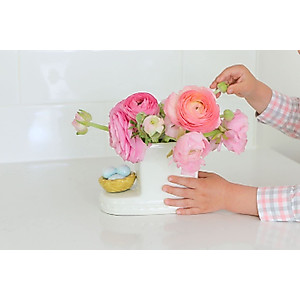 nora fleming Robin's Egg Blue (Nest) A39 - Hand-Painted Ceramic Holiday Décor - Spring Minis for the Home and Office