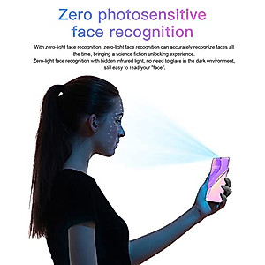 Zunate X50Pro Smartphone, 6.53in LCD Screen FHD 1080p, 4GB RAM, 128GB ROM, 8MP/16MP Camera, Unlocked Android Cell Phone, Dual SIM Smartphone, 4000mah Battery(Black)