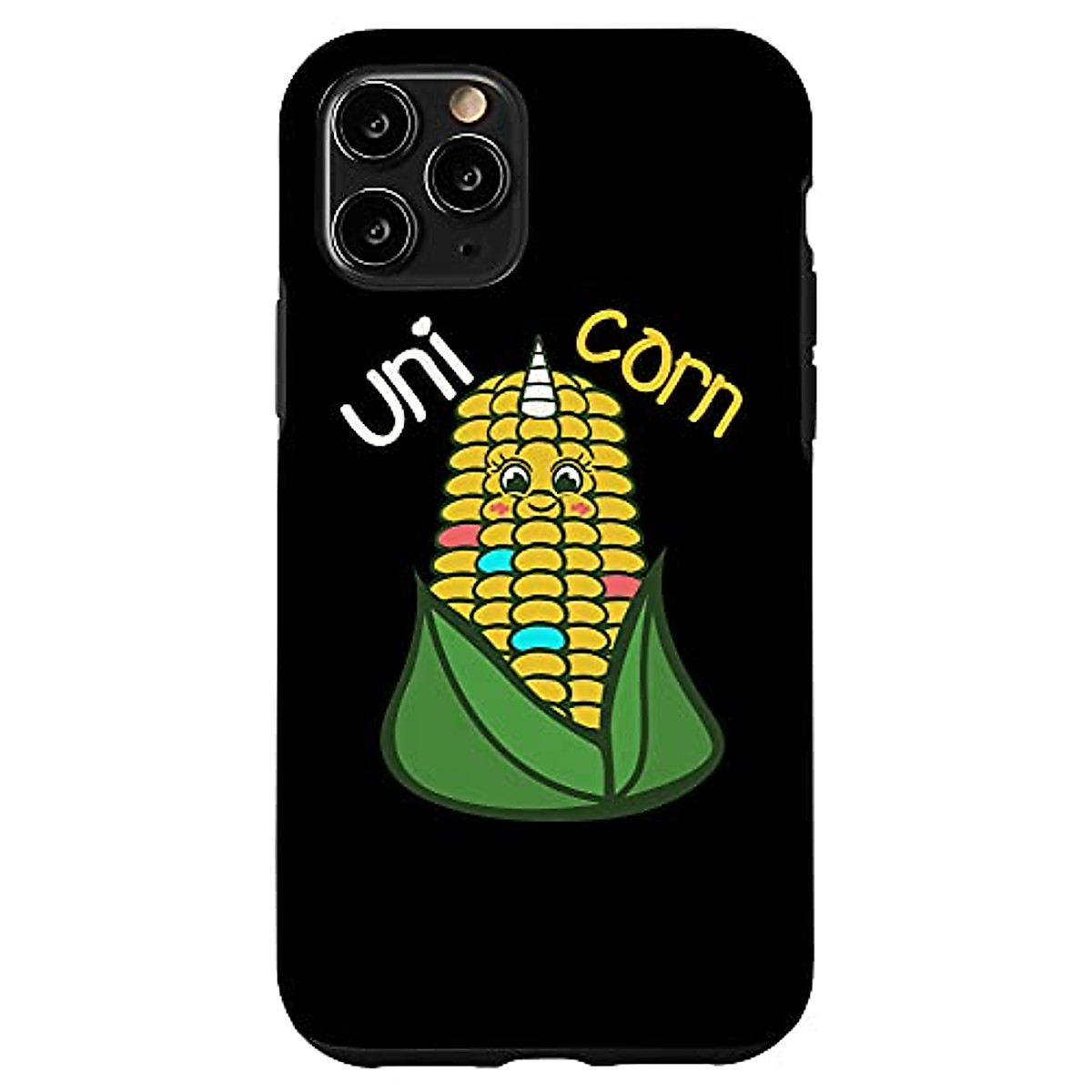 iPhone 11 Pro Cool Uni Corn | Funny Maize Magical Horned Horse Joke Gift Case