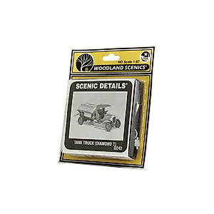 Woodland Scenics Tank Truck Diamond T Scenic Details