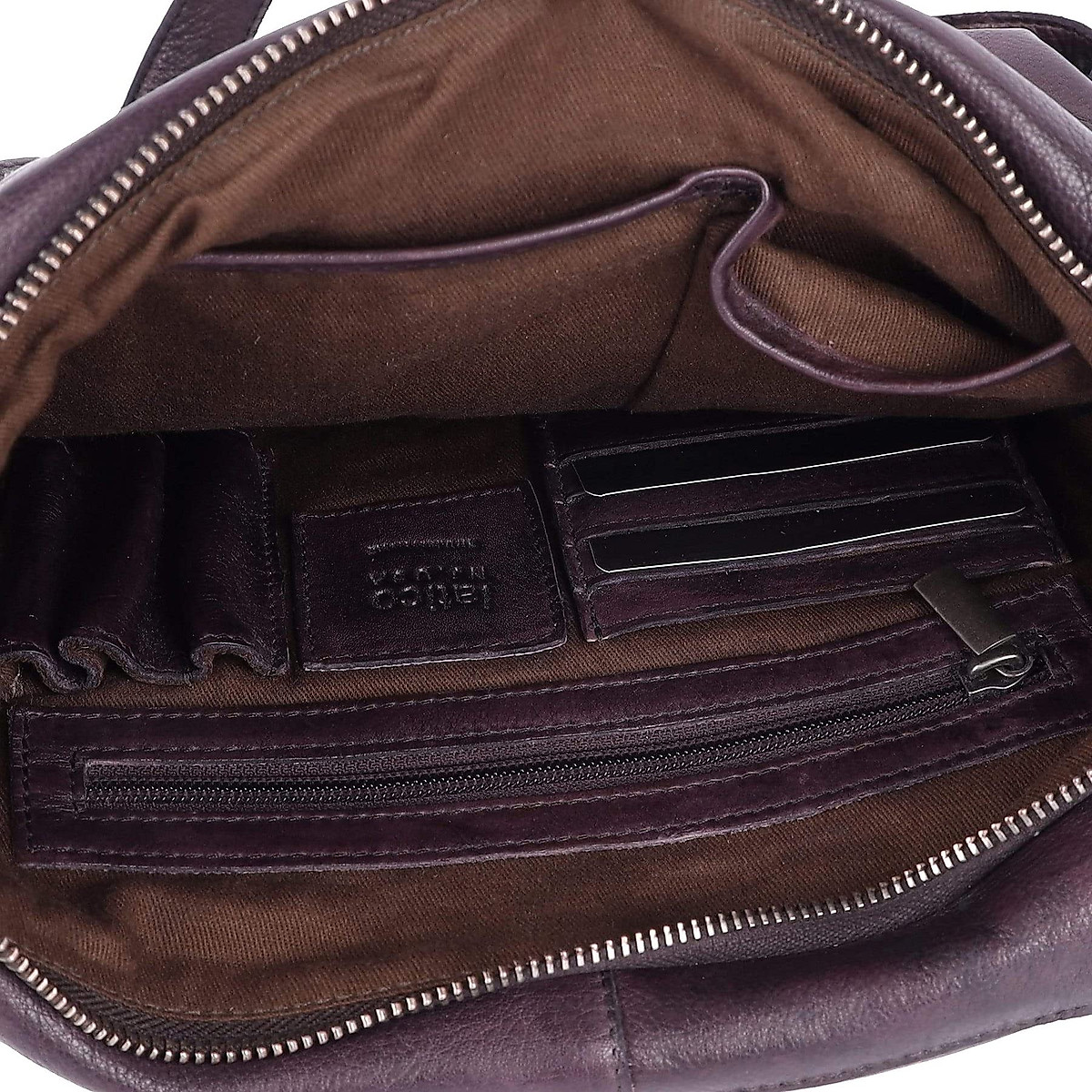 Latico Leathers Dalton Handbag Tote in Black - Made From 100% Genuine Authentic Leather Handcrafted by Artisans