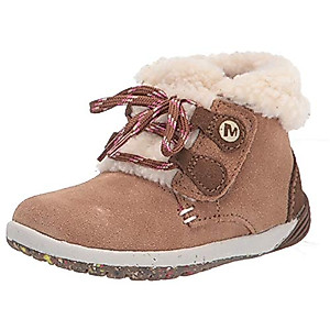 Merrell Bare Steps Cocoa Boot, Chestnut, 10 US Unisex Little Kid