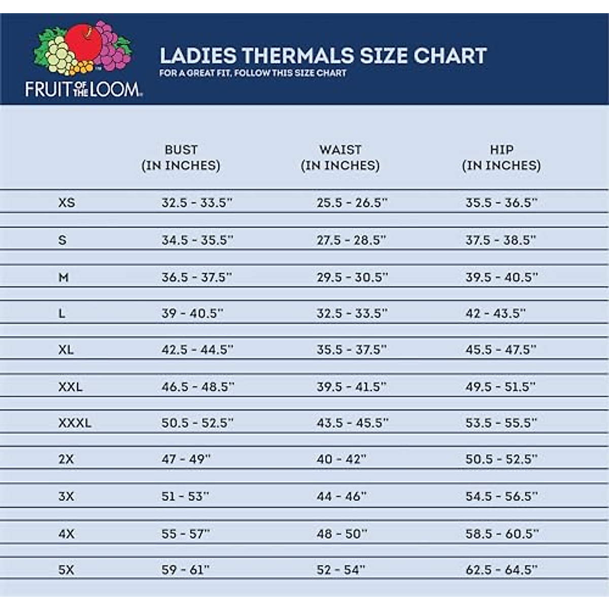 Fruit of the Loom Women's Micro Waffle Premium Thermal Set, White, Medium