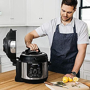 Ninja - Ninja Foodi 8qt. 9-in-1 Deluxe XL Pressure Cooker & Air Fryer - Stainless Steel/Black (Renewed)