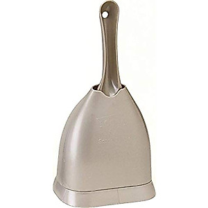 Petmate Scoop and Hide Cat Litter Scoop with Storage Compartment and Built-in Rake, Durable Long Handle Litter Scooper, Deep Shovel for Maximum Sifting