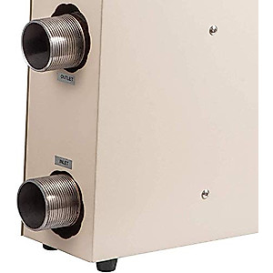 AYCHLG 65000Btu/Hr Up to 10000 Gallons Mini Swimming Pool Heater Thermostat for Swimming Pools, SPA Pools,Bathtubs,In-Ground Pools and Spas Above Ground Inground Pool,Connected to GFCI