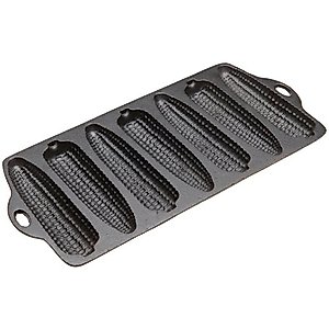 Old Mountain Pre Seasoned 7 Impression Cornbread Pan, 12 Inch x 5 1/2 Inch