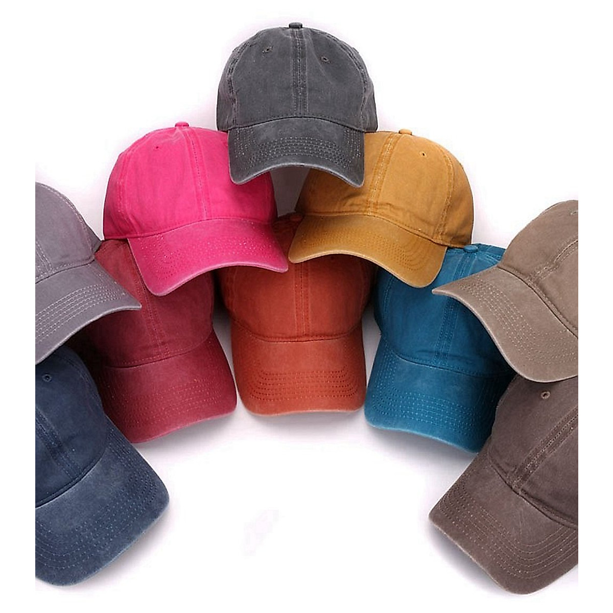 Custom Embroidered Baseball Hat Personalized Adjustable Cowboy Cap Add Your Text