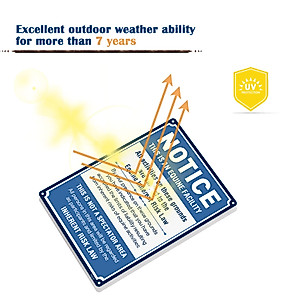 TQYC Equine Liability, Statute Horse Barn Stable Farm Sign, 2-Pack 10 x 14 inch Rust Free Aluminum Sign, UV Protected and Weatherproof, Durable Ink, Easy to Install, Indoor/Outdoors Use