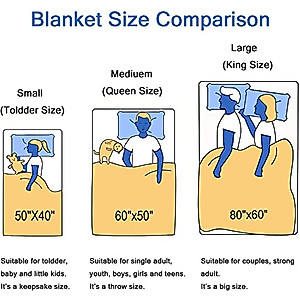 Anime Blanket Ultra Soft Flannel Throw Blanket Gifts for Kids Adults All Season 50"x40"