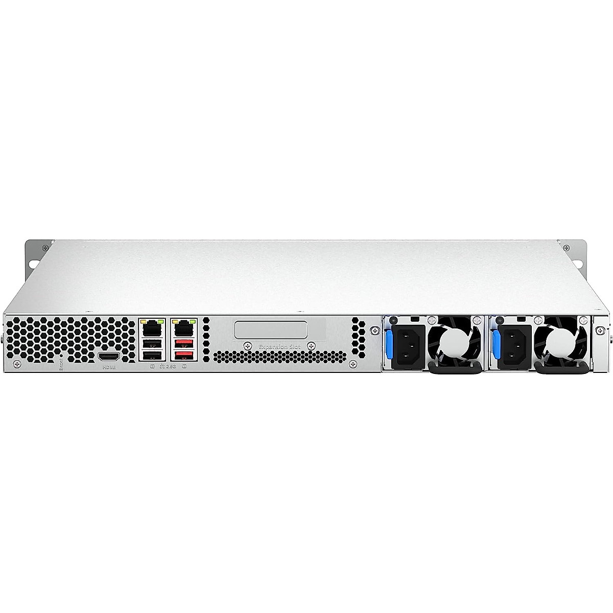QNAP TS-464U-RP-8G-US 4 Bay High-Speed Rackmount Dual-2.5GbE NAS Intel® Celeron® N5105/N5095 CPU, 8GB DDR4 Memory and 2.5GbE (2.5G/1G/100M) Network Connectivity (Diskless)