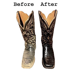 Skidmore's Original Leather Cream | 100% Natural Non Toxic Water Repellent Formula is a Cleaner and Conditioner | Repair a Horse Saddle, Riding Boots, Jacket, Gloves, Chaps, Shoes, Belt | 6 Oz