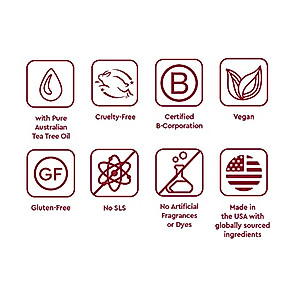 Desert Essence Pink Himalayan Salt Carrageenan Free Toothpaste 6.5 oz - Non-GMO, Gluten Free, Vegan, Cruelty Free, Fluoride Free - Eco-Harvest Tea Tree Oil - Fights Cavity-Forming Sugar Acids