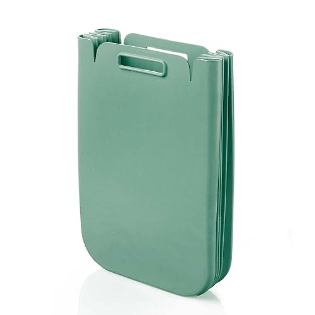 Guzzini 25 Litre Storage Container - Eco Packly Foldable for Storage | Multi - Purpose Container for Storage, Home Recycling, Bin | 100% Recycled Plastic - Kitchen, Garage, Bedroom Use (Sage Green)