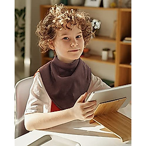 Adult Drool Bandana Bibs, Large Absorbent Special Needs Bibs Set for Teens, Adults, 4+ Years Boy Girl Men Women, 3 Packs