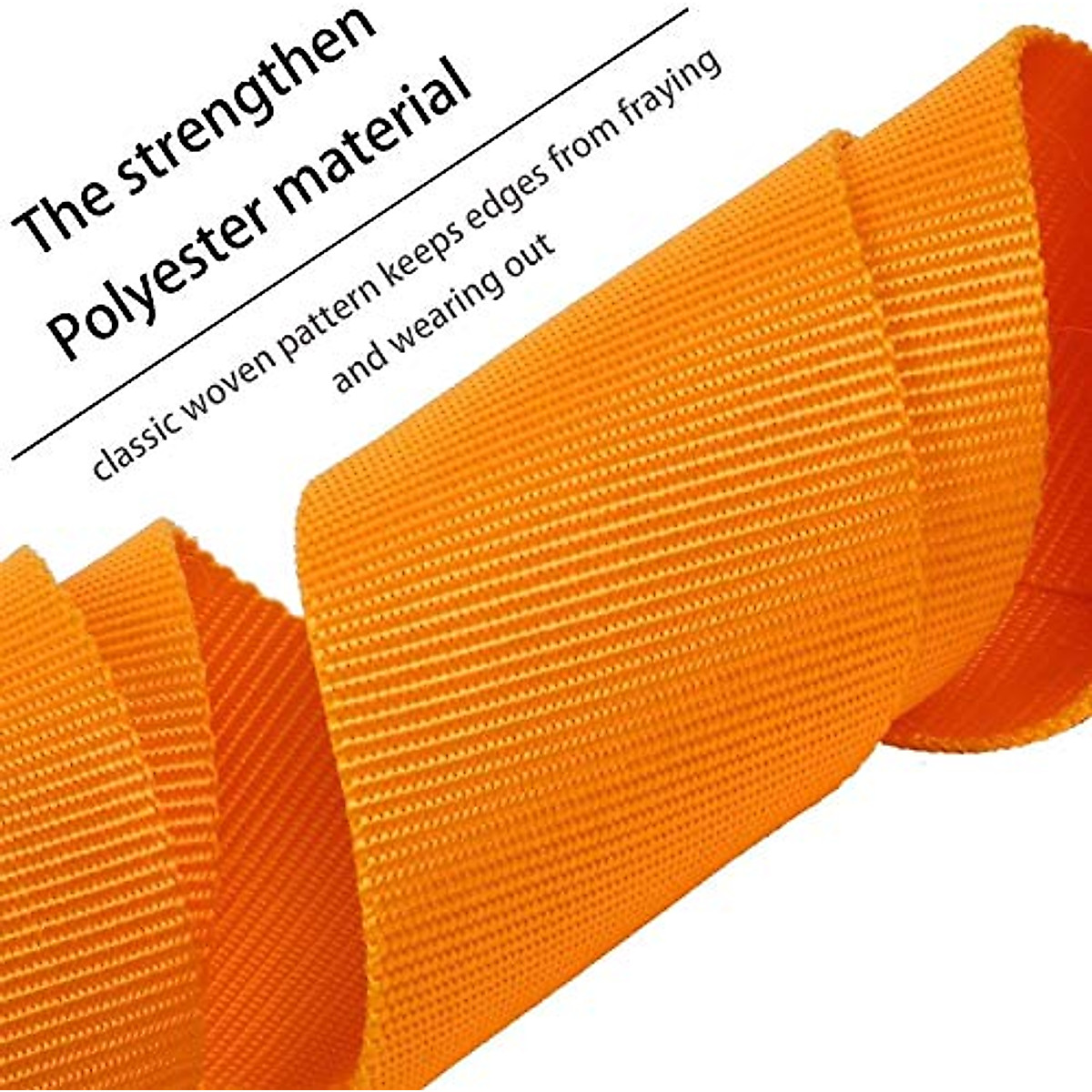 Tow Strap Heavy Duty, Recovery Strap 3" X 20' 18,000 LB Break Strength Rope Winch Strap with 2 Hook