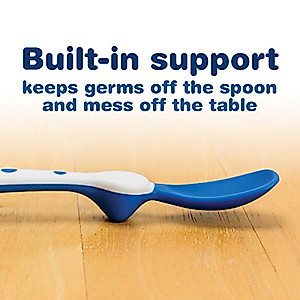 First Essentials by NUK Rest Easy Spoons, Pack of 6 (Color May Vary)