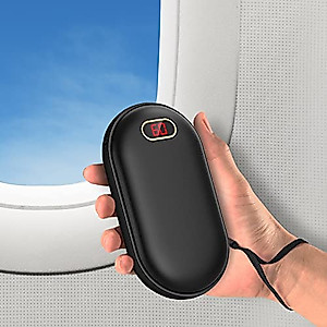 Hand Warmers Rechargeable, RARF 10000mAh Electric Reusable Hand Warmer Power Bank, Rechargeable Heater Great for Outdoor, Camping, Hiking, Great Gift for Women Men