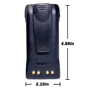 Teseko HNN9008A HNN9008 HNN9009 HNN9009A HNN9013A 7.2V 1500mAh NI-MH Two-Way Radio Battery Replacement for Motorola HT750 HT1225 HT1250 GP320 GP328 GP338 GP328 PR860