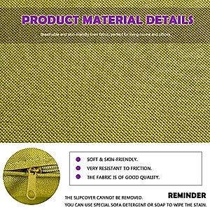 TYBOATLE Modern Upholstered Linen Fabric Accent Arm Chairs, Living Room Single Sofa Chair with Metal Legs, Comfy Reading Lounge Armchair for Small Spaces, Apartment, Bedroom, Office (Green)