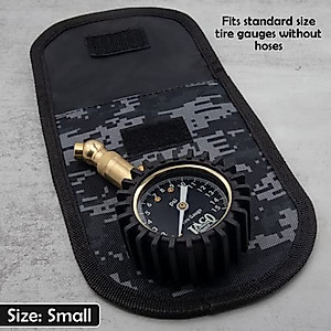 JACO Utility Tool Pouch (Medium Size) | Multi-Purpose Storage Pouch for Tire Gauges, Tools, & Accessories (Digital Camo)