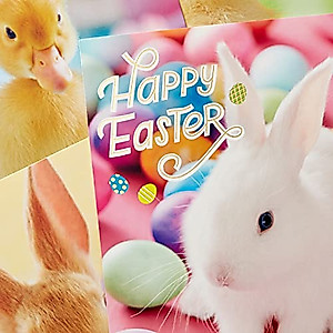 Hallmark Easter Cards Assortment, Bunnies and Chicks (16 Cards with Envelopes)