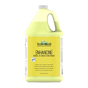 Taliah Waajid Protective Styles Enhancing Herbal Conditioner | Extreme Hold, Smooths & Tames Frizz | No Flaking or Drying - 1 Gallon