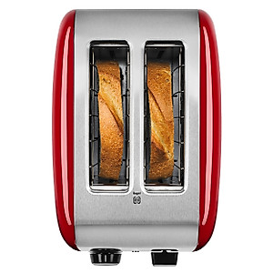 KitchenAid KMT2115ER Toaster with Manual High-Lift Lever, Empire Red, 2 Slice