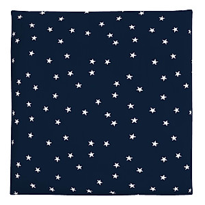 Carter's Navy w/White Stars Crib Sheet
