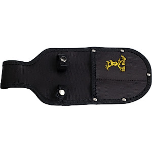 Elk Ridge - Outdoors 3-PC Hunting Knife Set - Satin Finish Stainless Steel Blades, Black Nylon Fiber Handles, Includes Combo Sheath - Hunting, Camping, Survival - ER-252