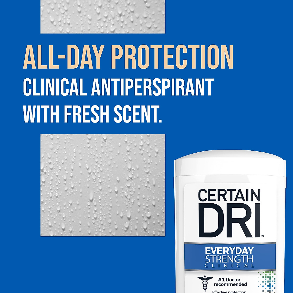 Certain Dri A.m Solid Antiperspirant/Deodorant 2.6 Oz (2 Pack)
