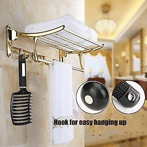 Vented Curved Boar Bristle Hair Brush Paddle Brush for Blow Drying, Anti-frizz Detangling Brush Styling Hairbrush Comb for Curly Fine Wavy Natural Tangled Hair, Wet or Dry Use