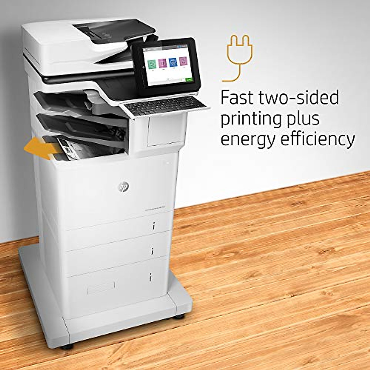 HP Laserjet Enterprise Flow MFP M633z Duplex Printer with One-Year, Next-Business Day, Onsite Warranty (J8J78A)