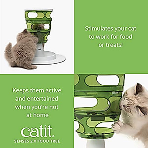 Catit Senses 2.0 Food Tree – Interactive Cat Toy
