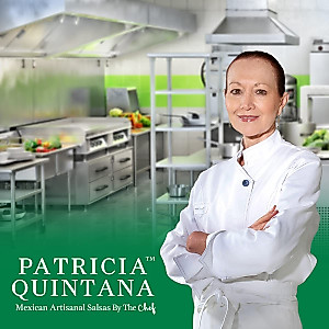 Patricia Quintana Chipotle Salsa- Authentic Artisanal Mexican Ingredients - Perfect topping to your tacos, burritos, enchiladas or other favorite food (12 oz, 2 Bottles)