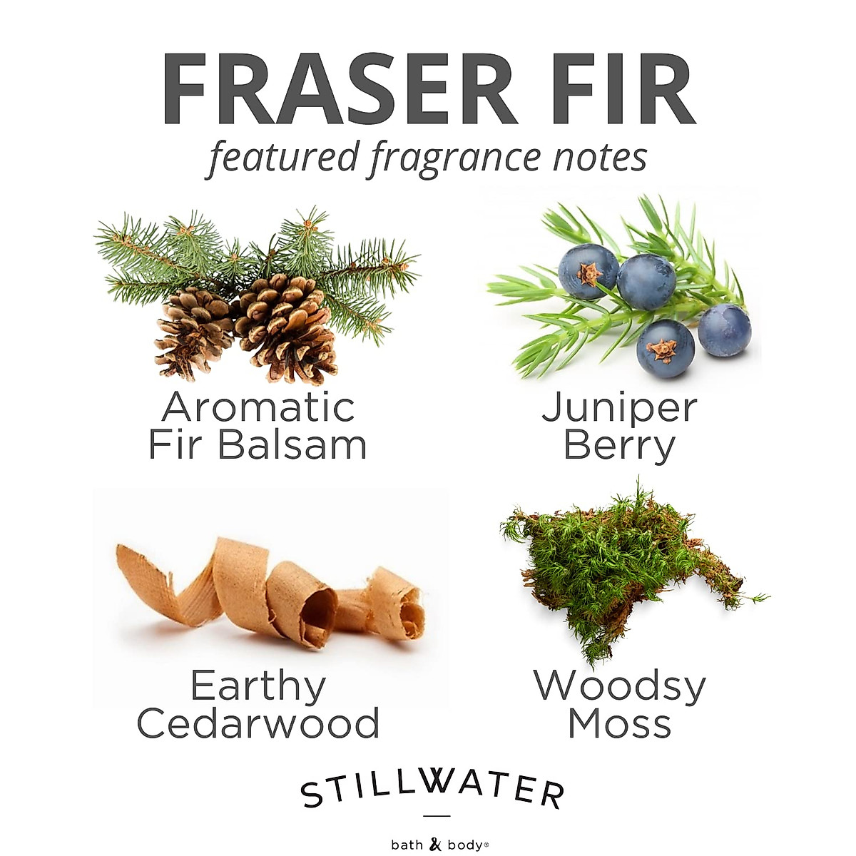 Fraser Fir Scented Candle | Non-Toxic Longer Burning Soy Candles | Festive Home Fragrance | 8.5 oz Vintage Green Heavy Glass Jar | Hand Made in The USA by Stillwater Bath and Body