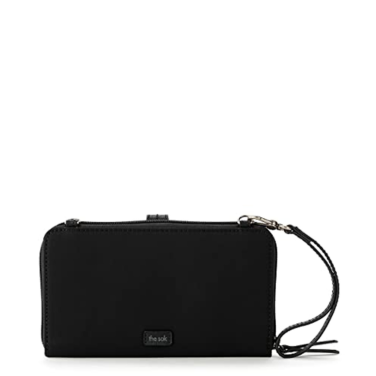 The Sak Esperato Large Smartphone Crossbody in Recycled Nylon, Black